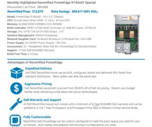 Dell PowerStore 1200T Storage System - Pre Rack IT