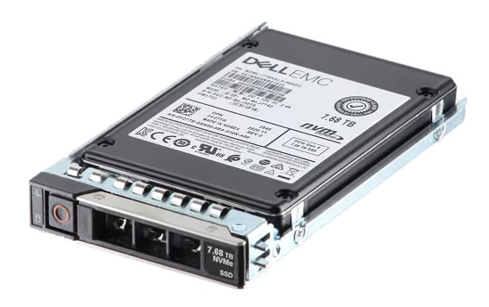 Dell PowerStore 7.68 TB NVMe SSD Drive - Pre Rack IT